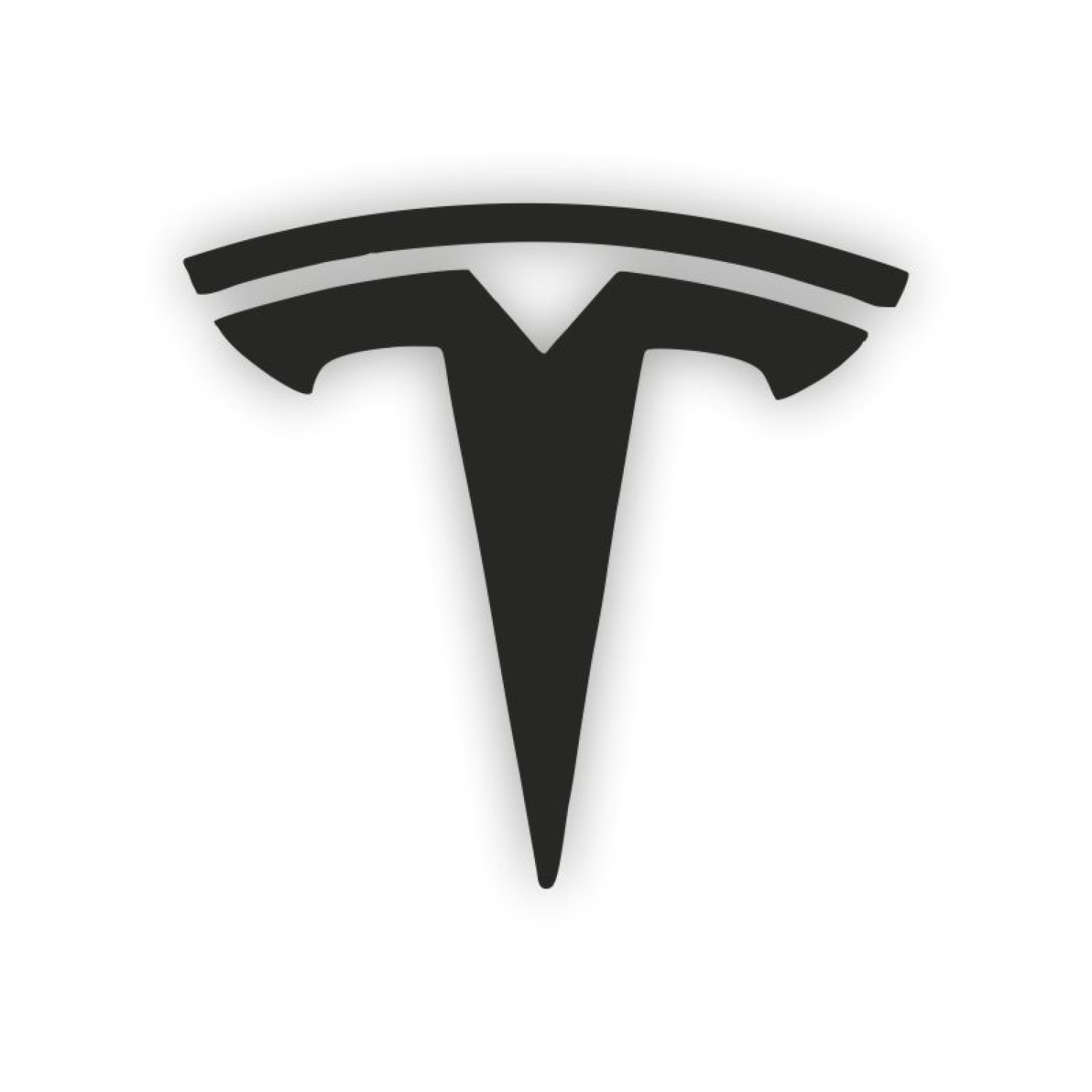 Stickere Auto - Tesla Logo - Eleganță și Durabilitate pentru Mașina Ta