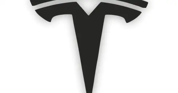 Stickere Auto - Tesla Logo - Eleganță și Durabilitate pentru Mașina Ta